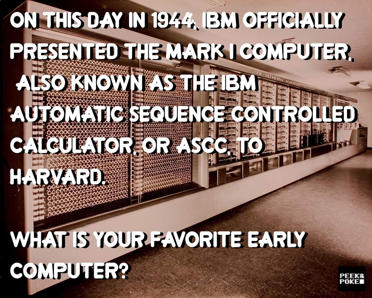 Automatic Sequence Controlled Calculator