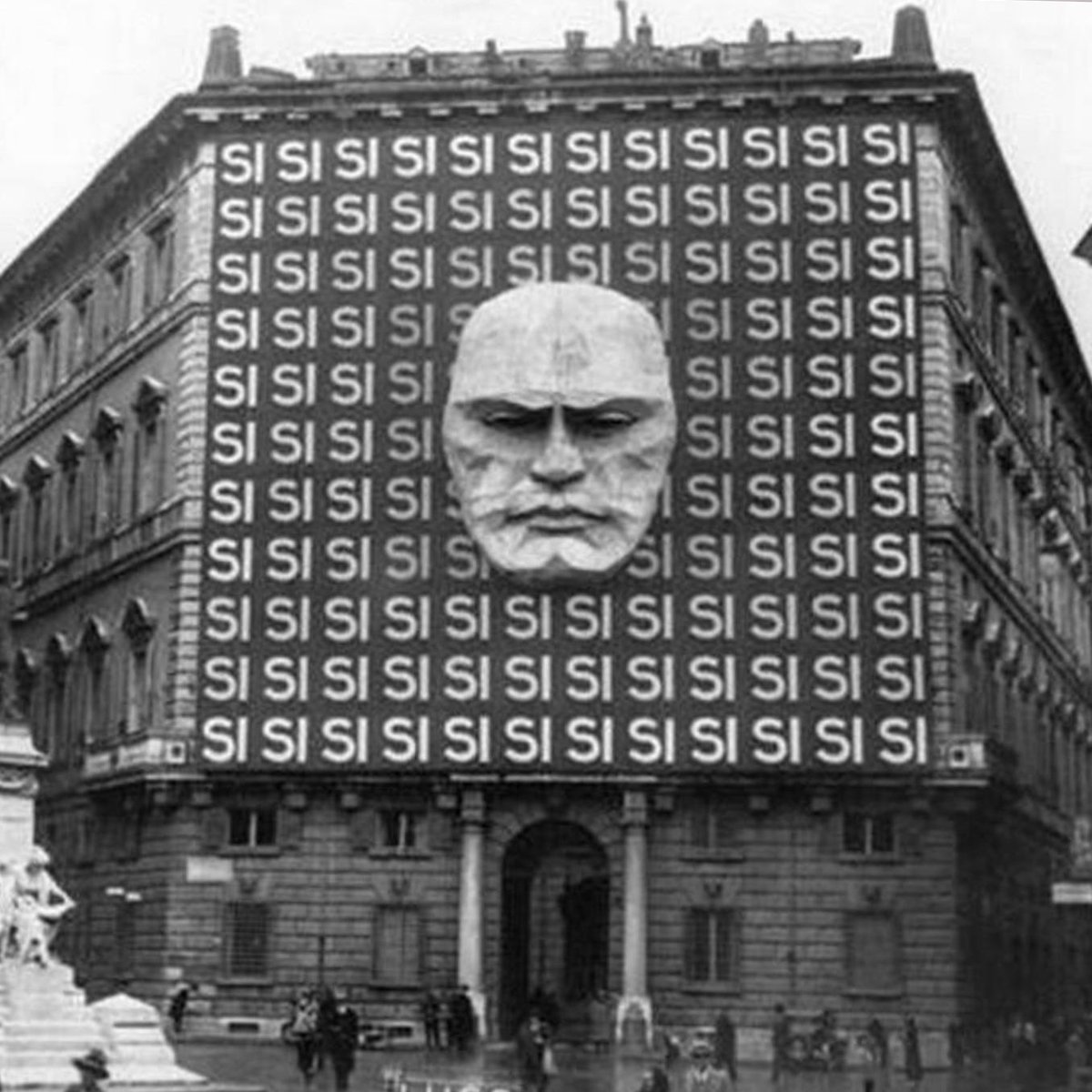 Mussolini Headquarters Canvas Nexus