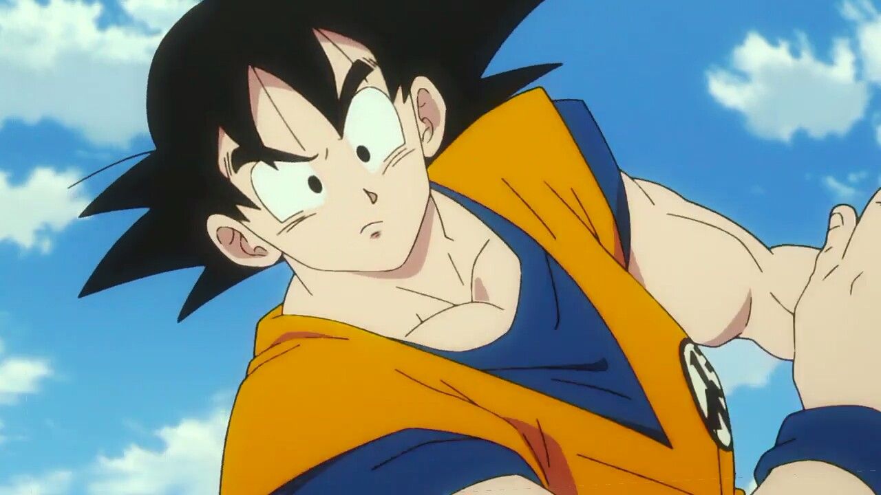 Goku Confused
