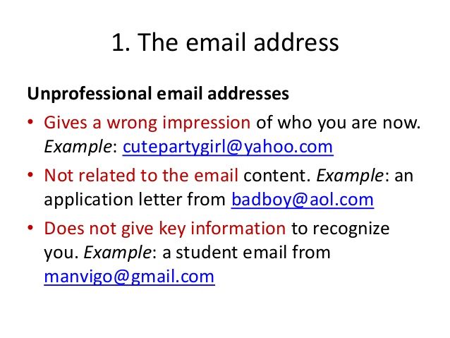 Real Email Addresses Funny