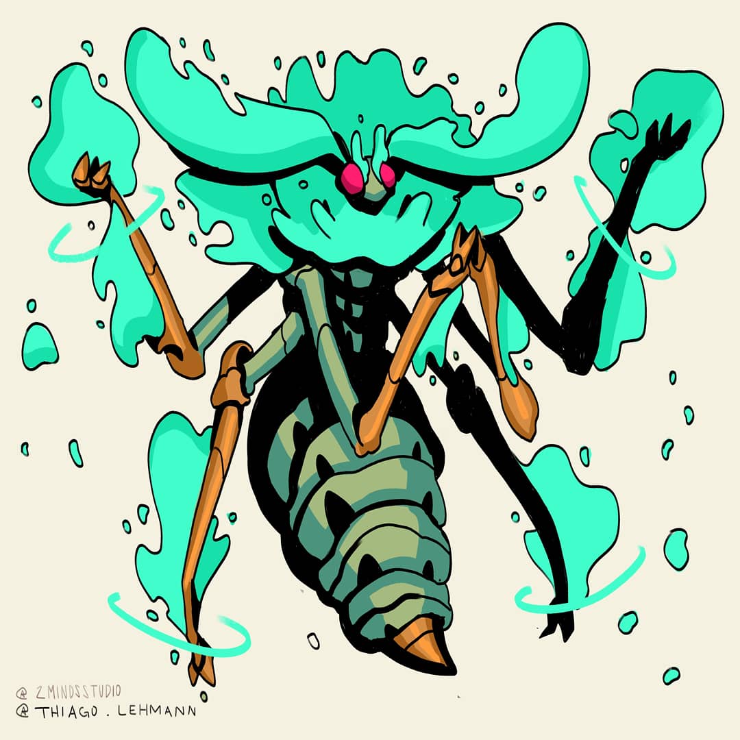 「Spectral Moths are eternal beings living」|Thiago Lehmann (2Minds)のイラスト