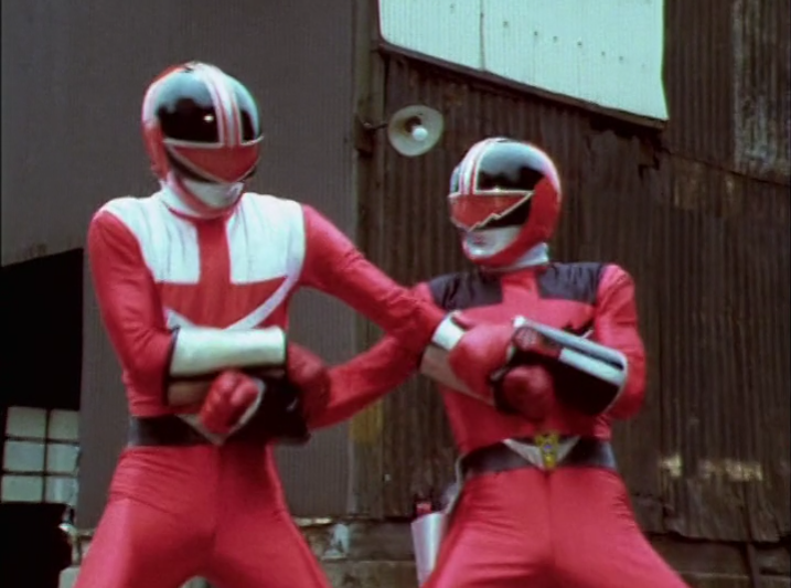 Power Rangers Time Force Red Ranger Vs Quantum Ranger