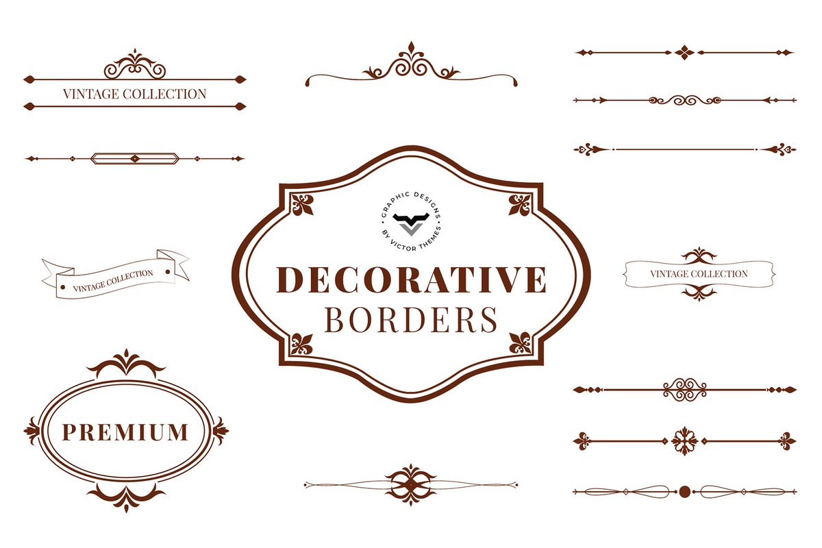 Vintage Graphic Design Border