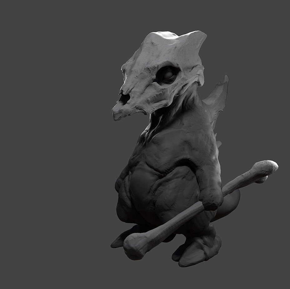Realistic Pokemon Cubone