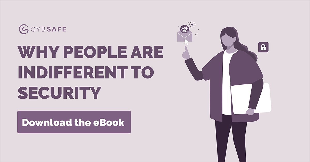 CybSafe on Twitter: "Our new People-centric Security E-book will teach you how to develop a ...