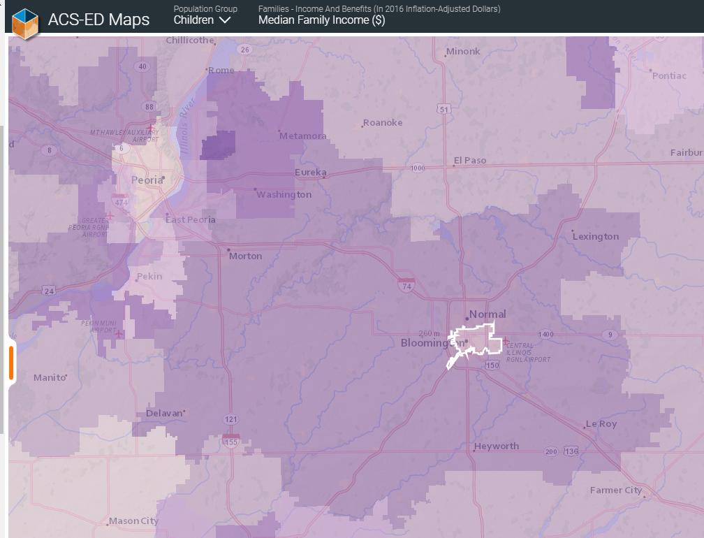 Illinois Early Childhood Asset Map on Twitter: "This @EdNCES ACS-ED Maps tool can show median ...