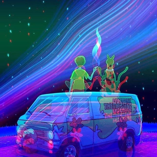 Scooby Doo And Shaggy Smoking Weed