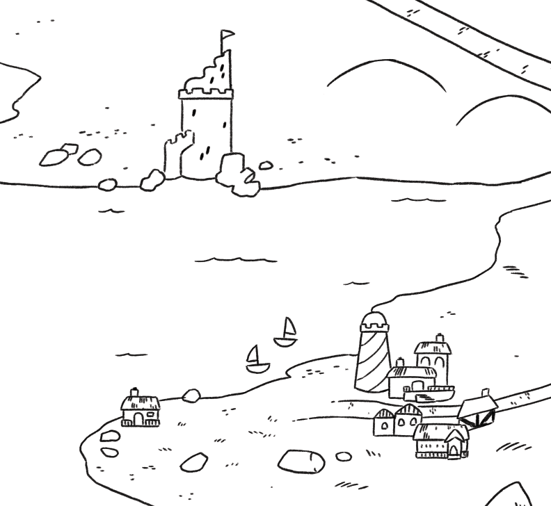 「detail WIP, doing a new illo to go with an old comic 」Natalie Riess ...