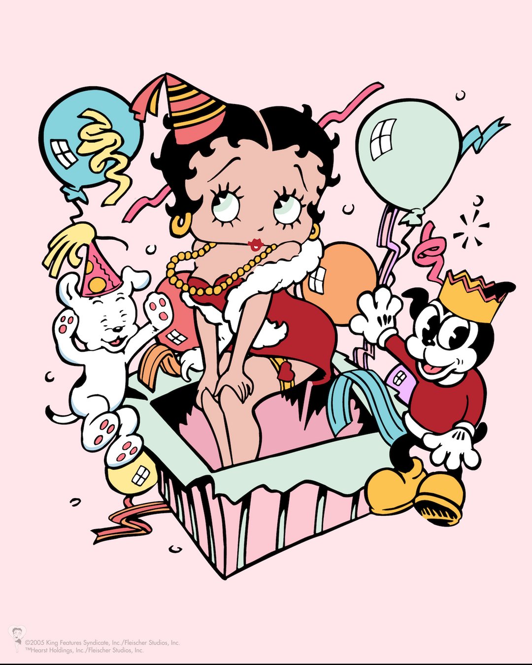 Betty Boop Happy Birthday Clipart