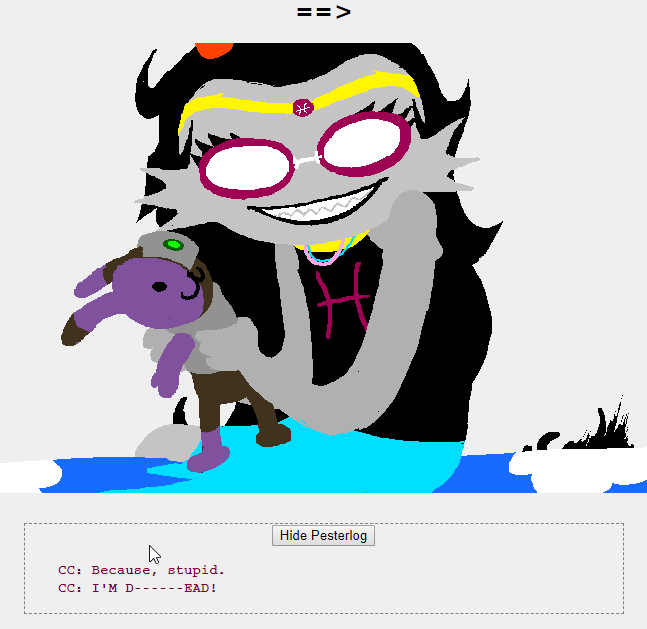 Homestuck Feferi Peixes Wallpaper