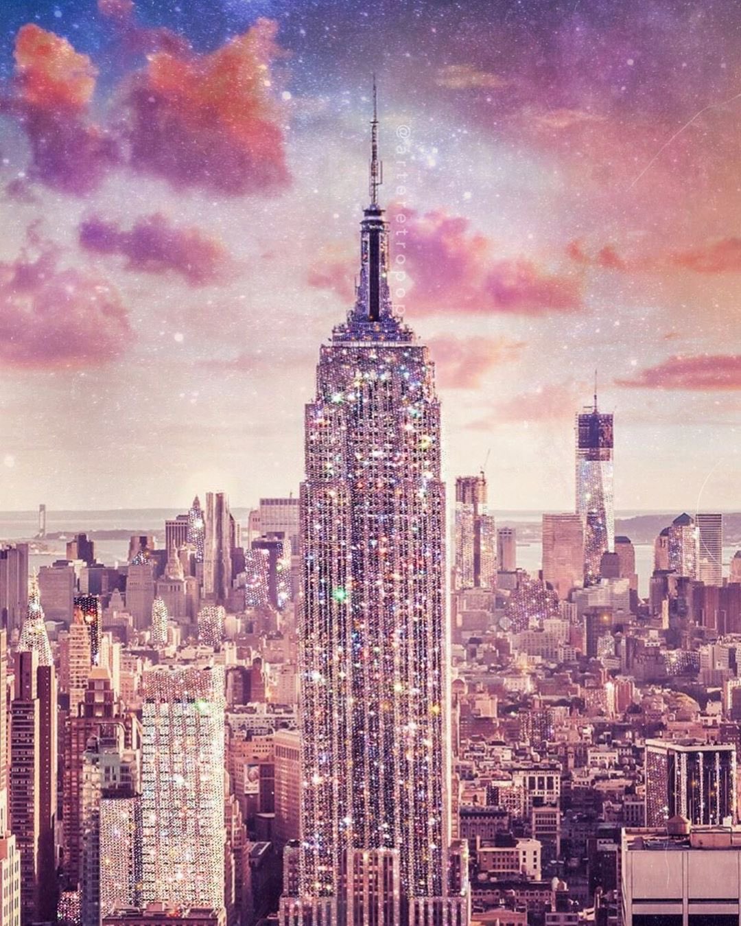 Empire State Building Tumblr Photo Of New York Skyscrapers With The