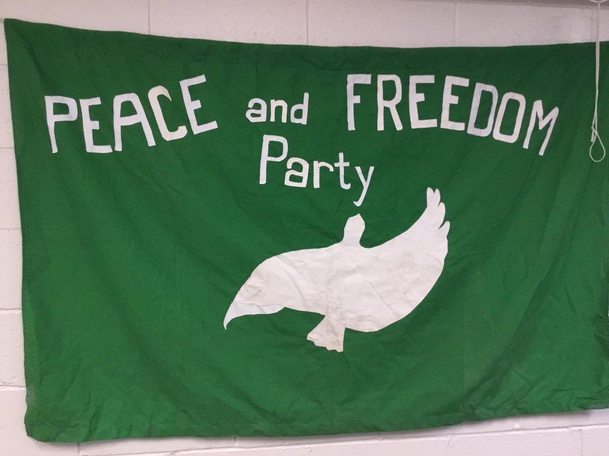 Peace And Freedom Party Logo