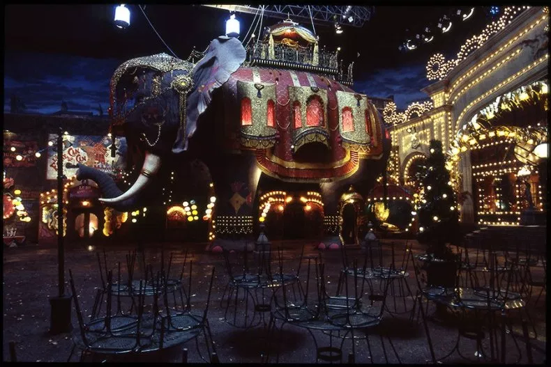 Real Moulin Rouge Elephant