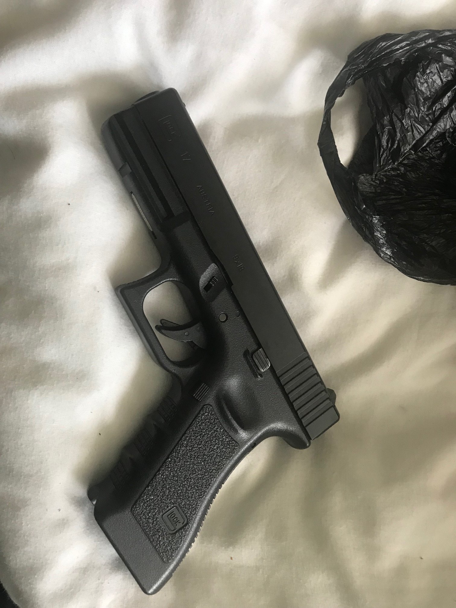 Glock 40 On Bed