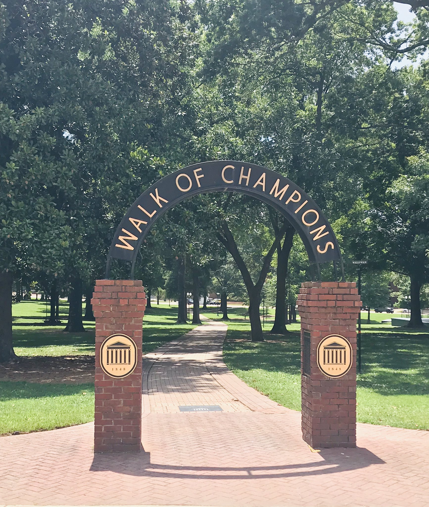 Ole Miss Walk Of Champions