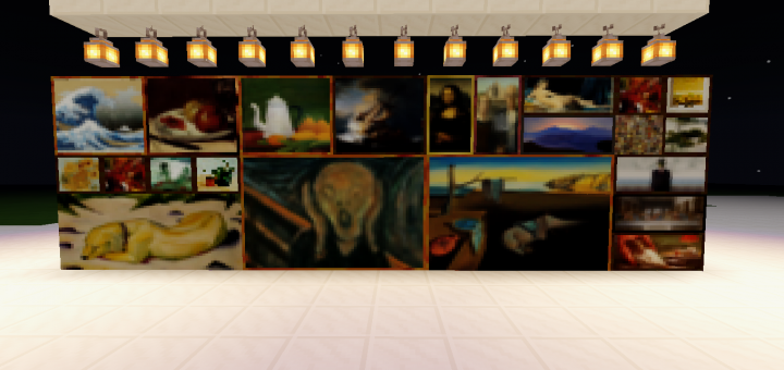 Minecraft Paintings Texture Pack