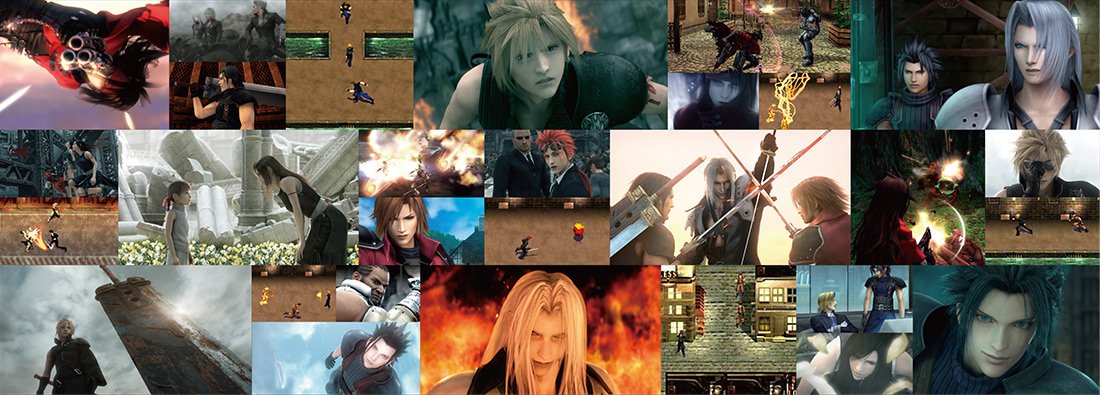 aibo on Twitter: "FF7：「COMPILATION of FINAL FANTASY VII Best Selection」CCFF7・BCFF7・FF7AC・DCFF7 各 ...