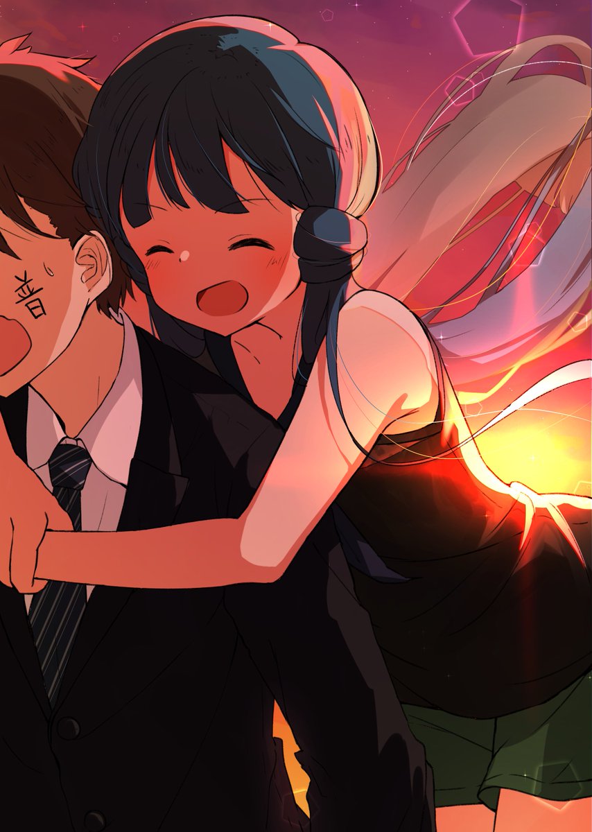 「亜利沙お誕生日おめでとう!!!!! Isf向けの色紙ですよ( *'꒳`* ) 」Qs11_新刊通販中(＊´v`＊)ノ ＜ *ﾟの漫画