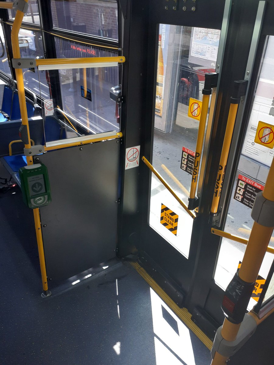 Why do people push the TTC bus backdoor handle multiple times like a ...