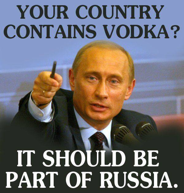 Russia Vodka Meme