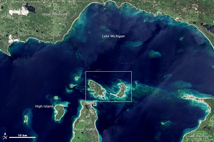 Nasa Earth Observatory Michigan