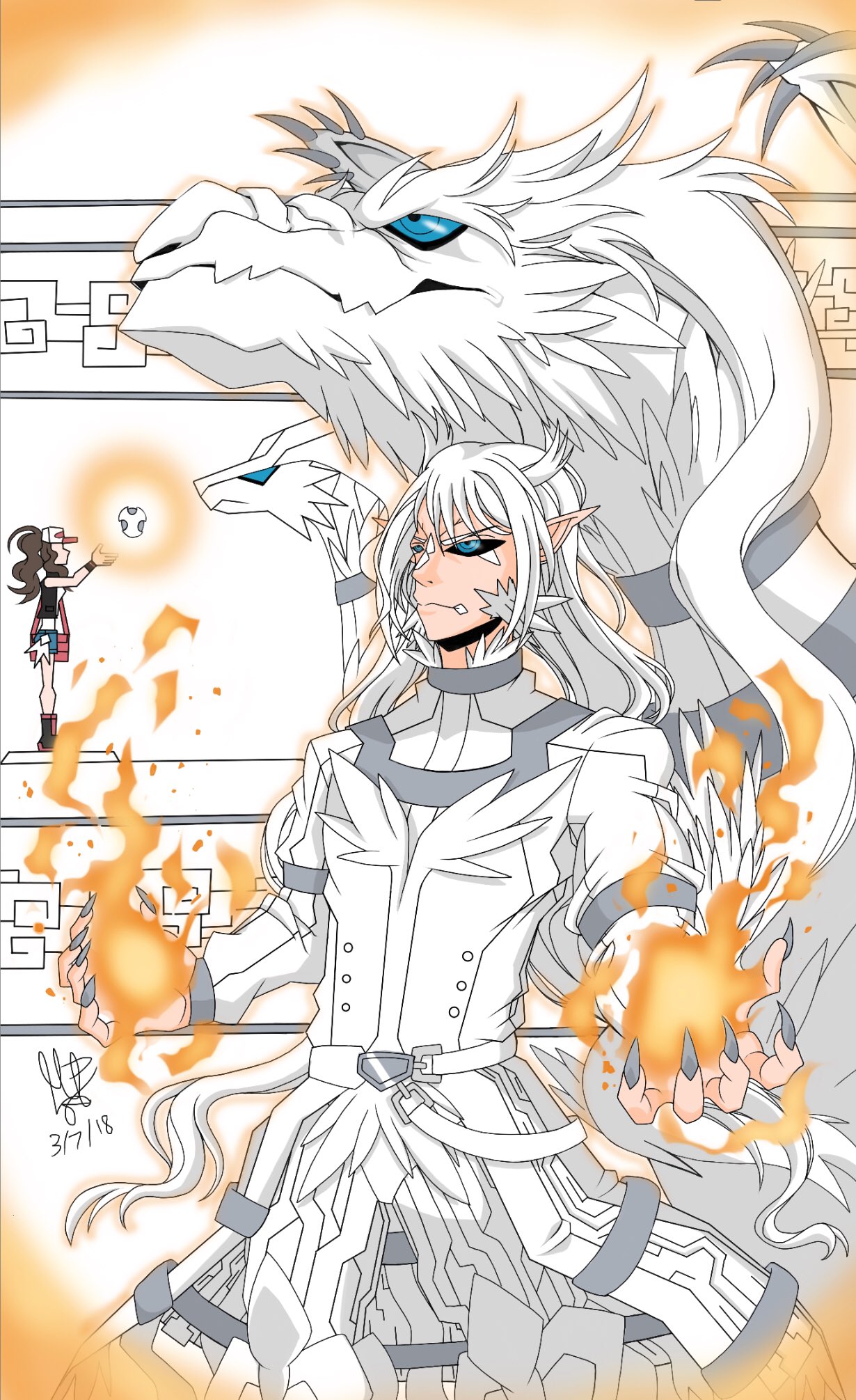 Pokemon Zekrom And Reshiram Human