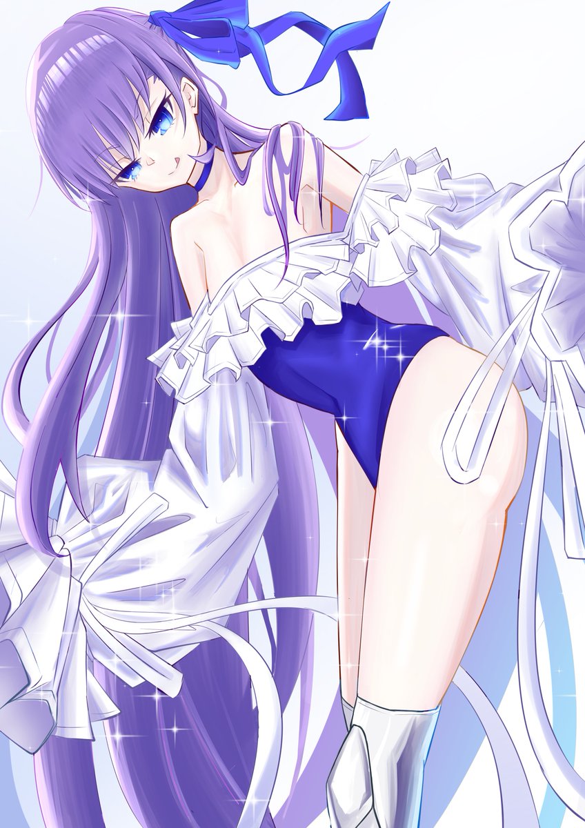 メルトリリス(Fate) ,謎のアルターエゴ・Λ ,null 「水着のメルトです。#FGO#FGO水着 」|セーネのイラスト