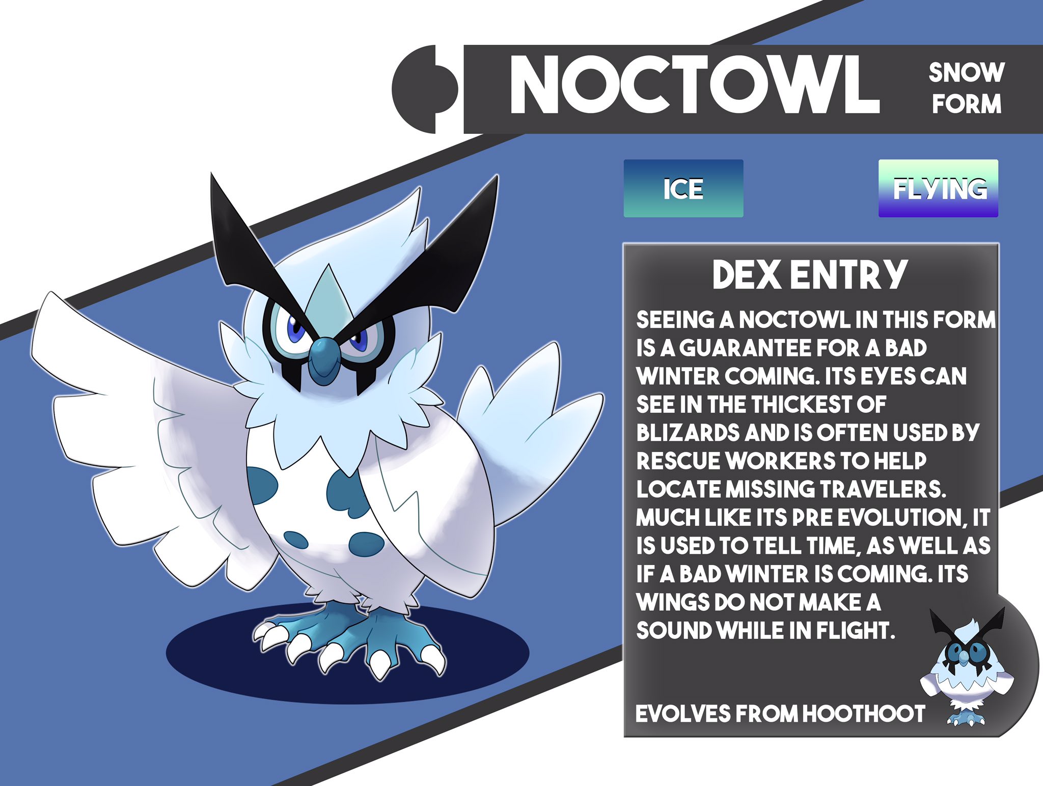Noctowl Evolution