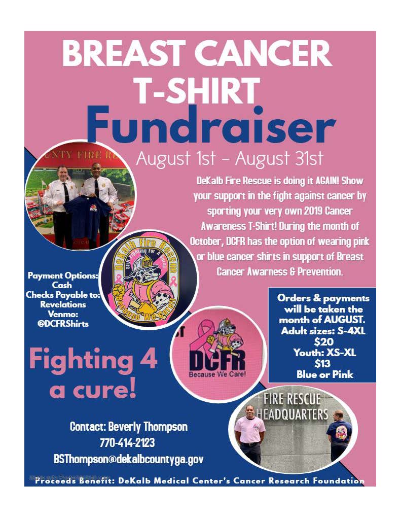 Cancer Fundraising Flyer