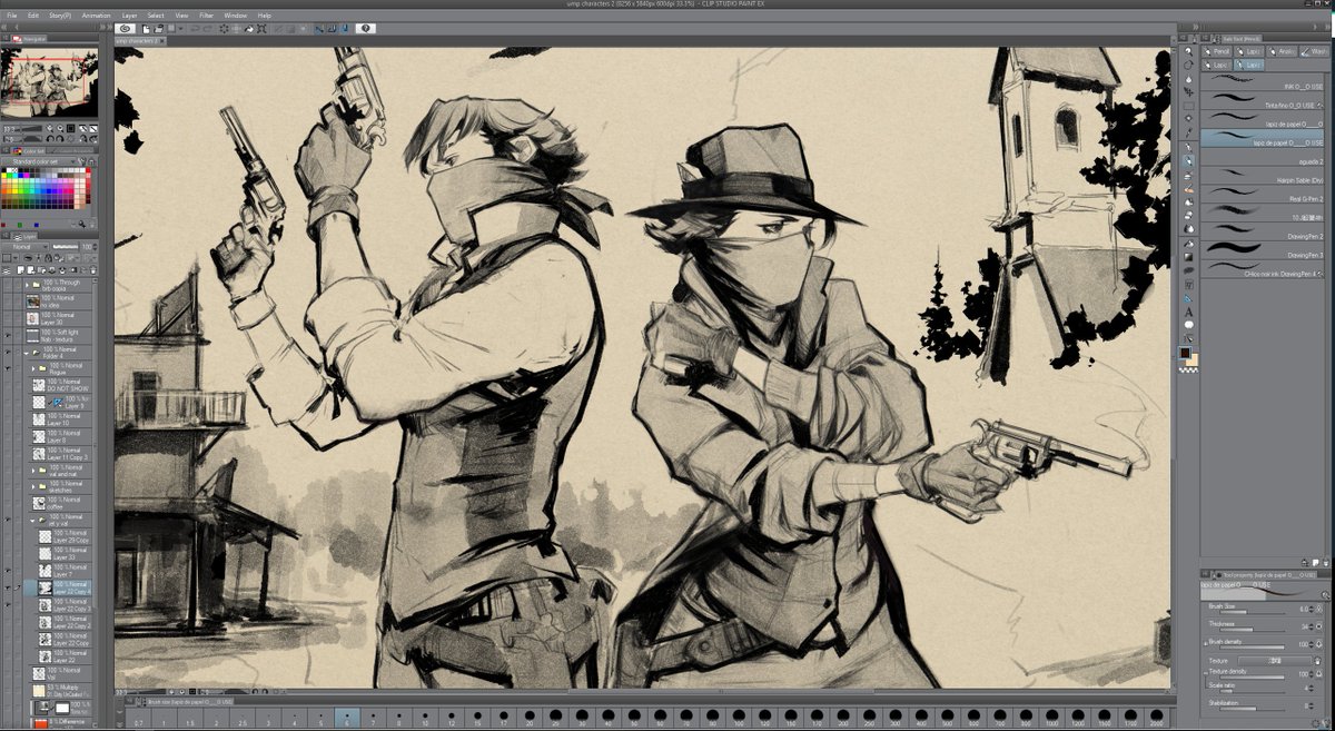 「A very special WIP O_00_O #CLIPSTUDIOPAINT #CLIPSTUDIO 」Nabetse Zitroの漫画