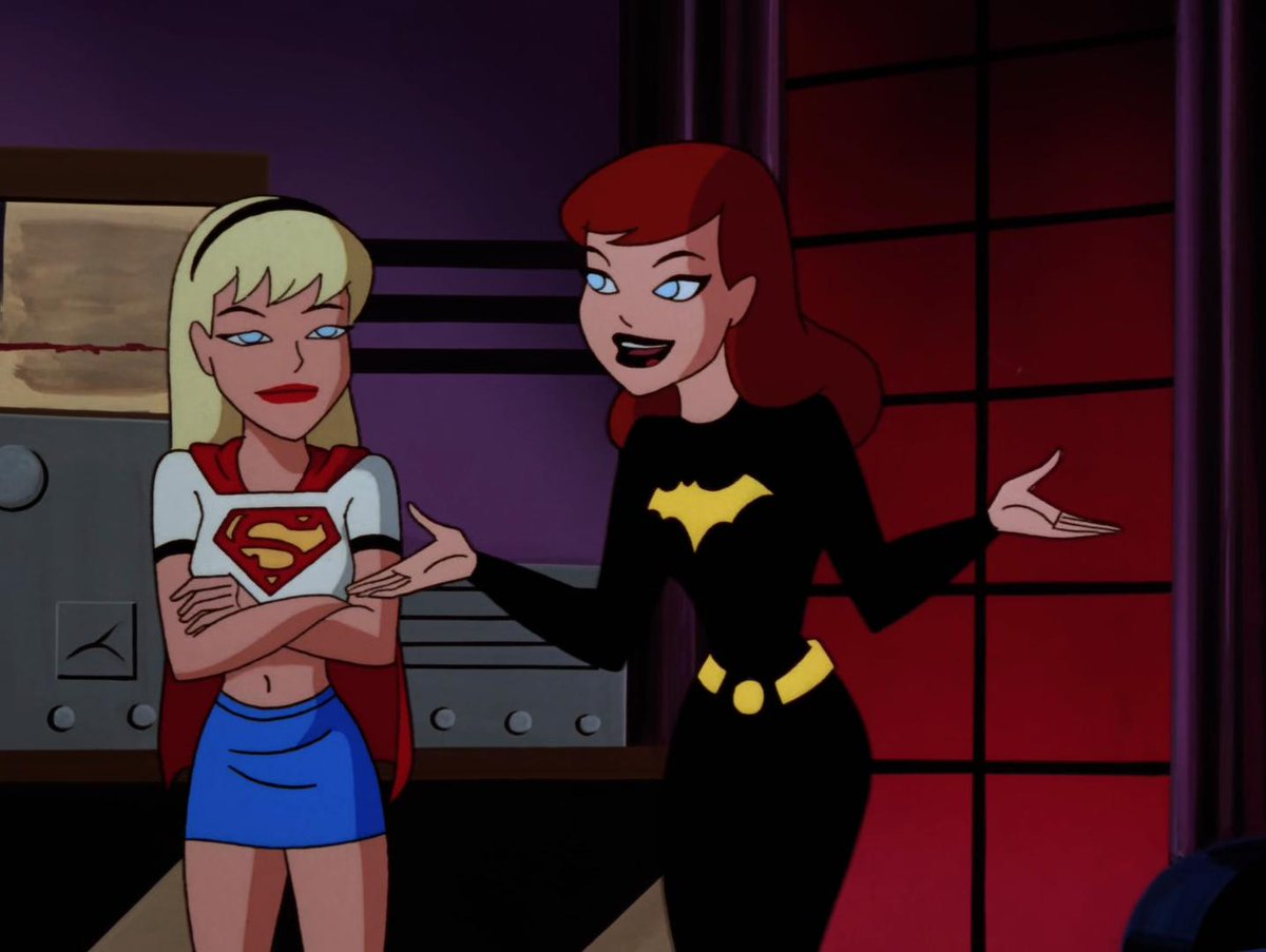 Batgirl And Supergirl Girls Night Out