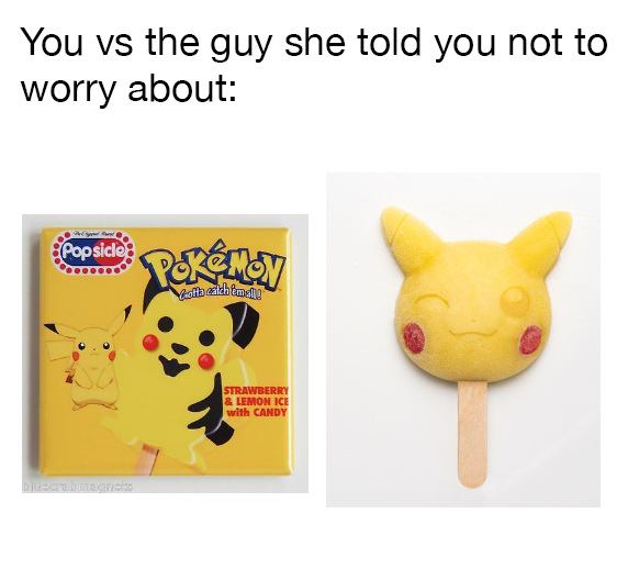 Pokemon Pikachu Popsicle