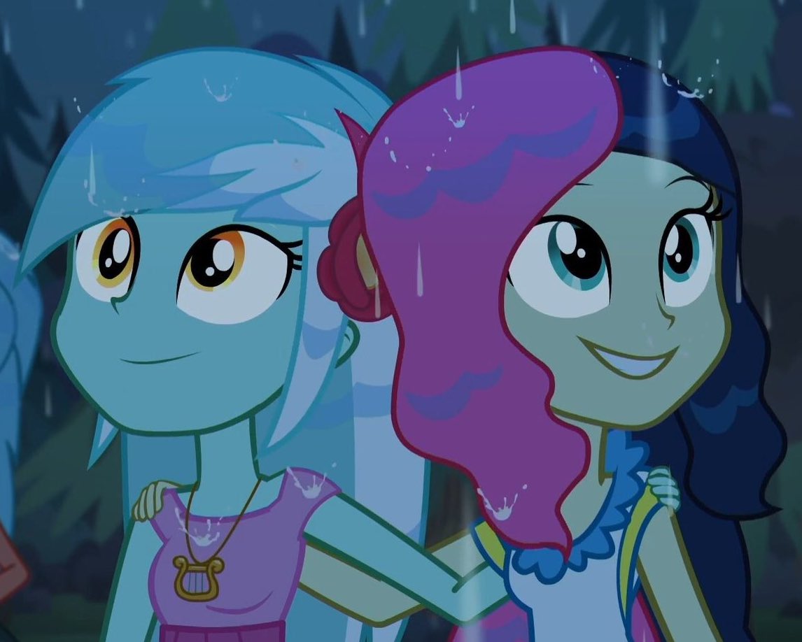 Lyra And Bon Bon Rainbow Rocks