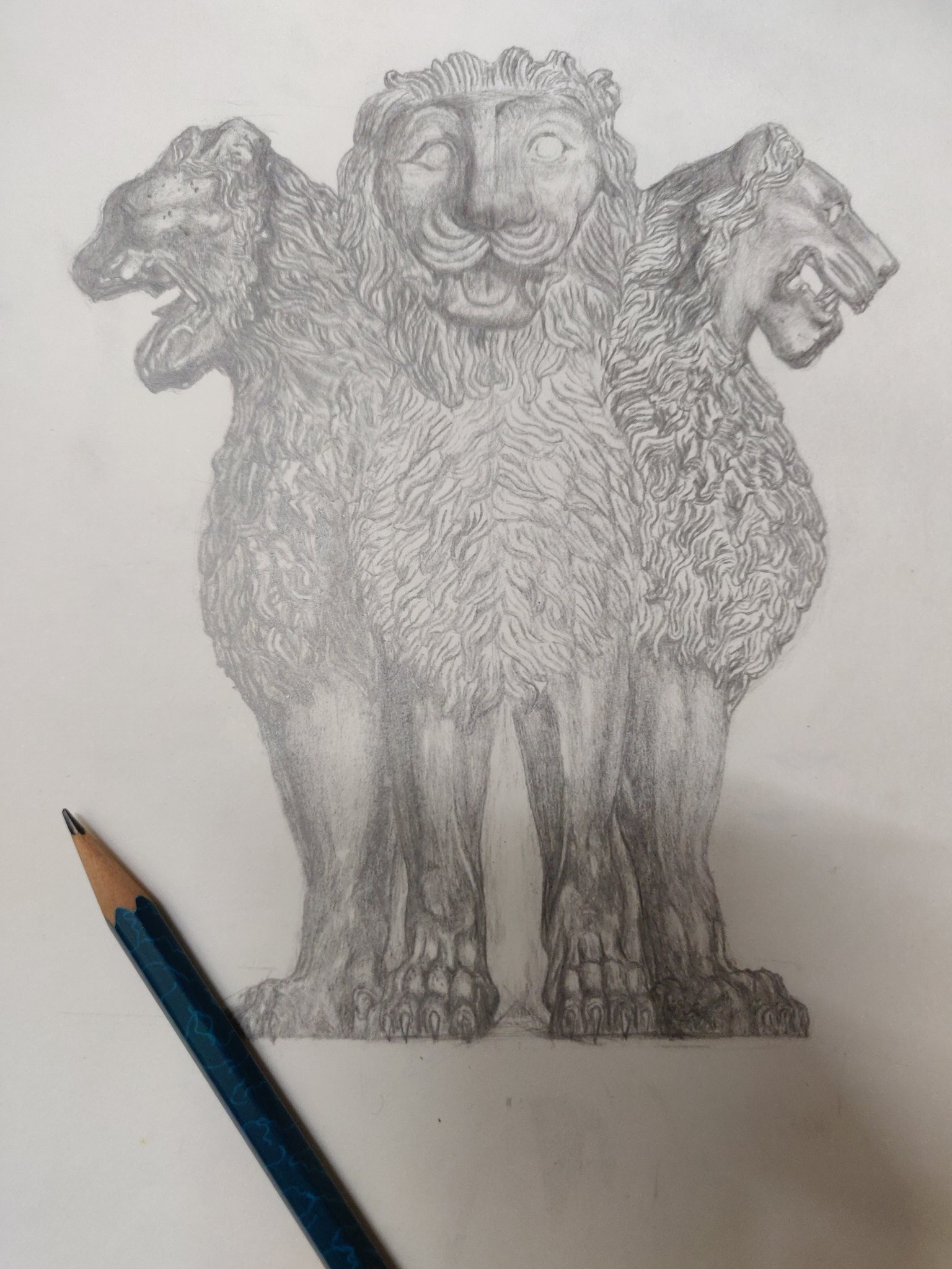 Incredible India Pencil Drawings