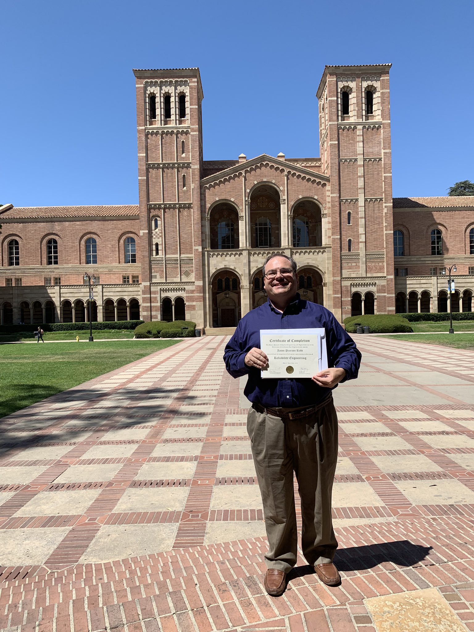 Jason Redd on Twitter: "I’m so excited to have completed the Graduate Certificate in Reliability ...