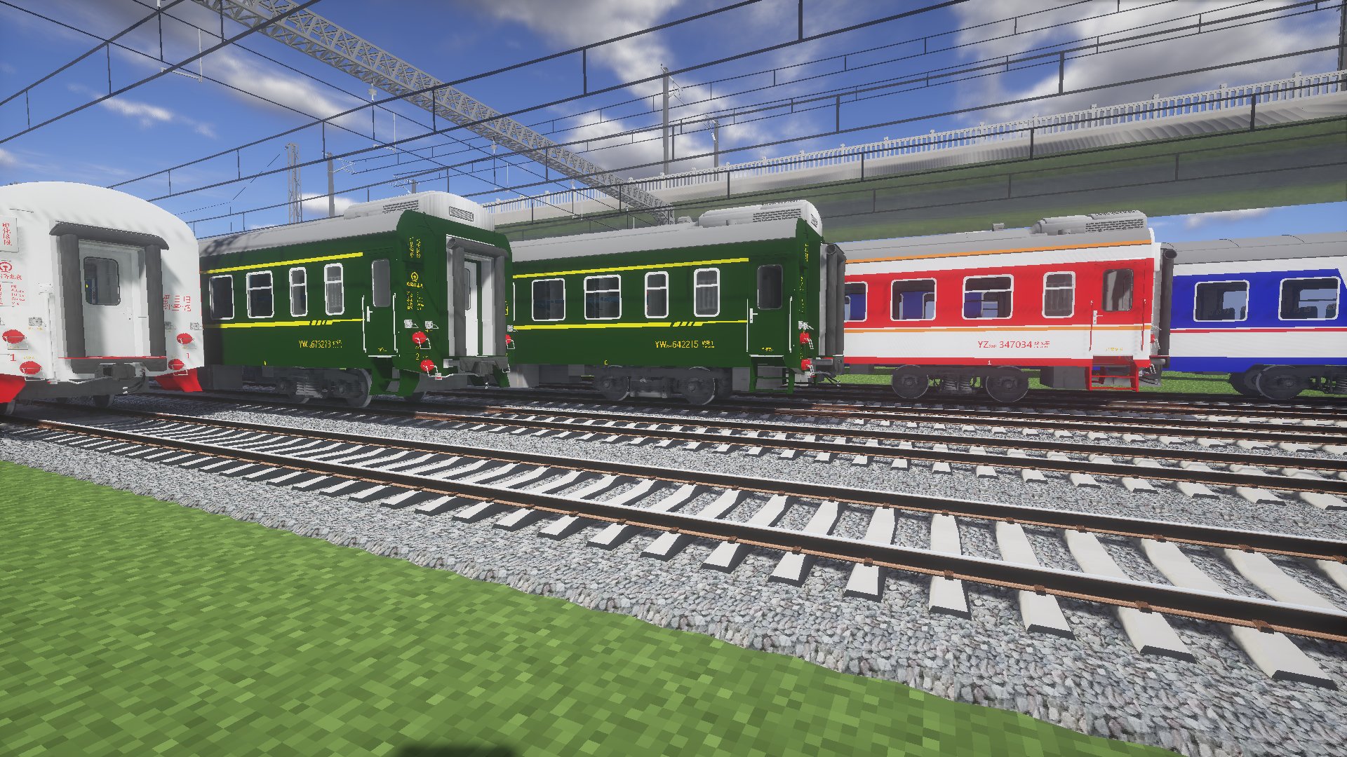 HabQi on Twitter: "#realtrainmod #rtm_ss #rtm_addon ——中国铁路追加包v1.3—— 添加两种涂装 添加几种铁轨 添加接触网组件 添加铁路桥梁 ...