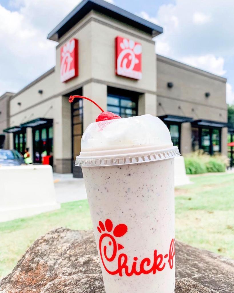 Cookies And Cream Milkshake Chick Fil A