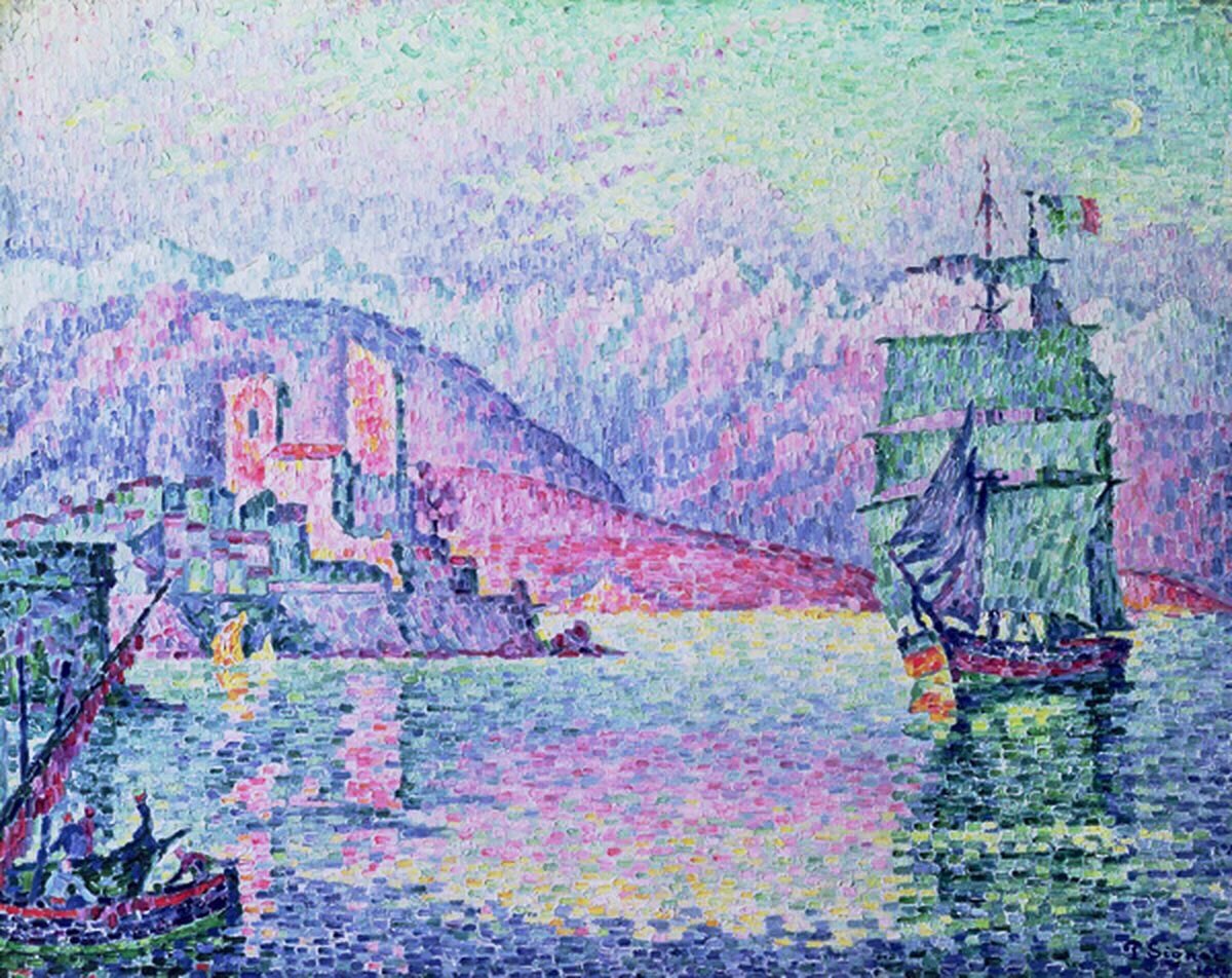 A thread written by @RobertBohan: "Thread: Paul Signac (1863-1935) was ...