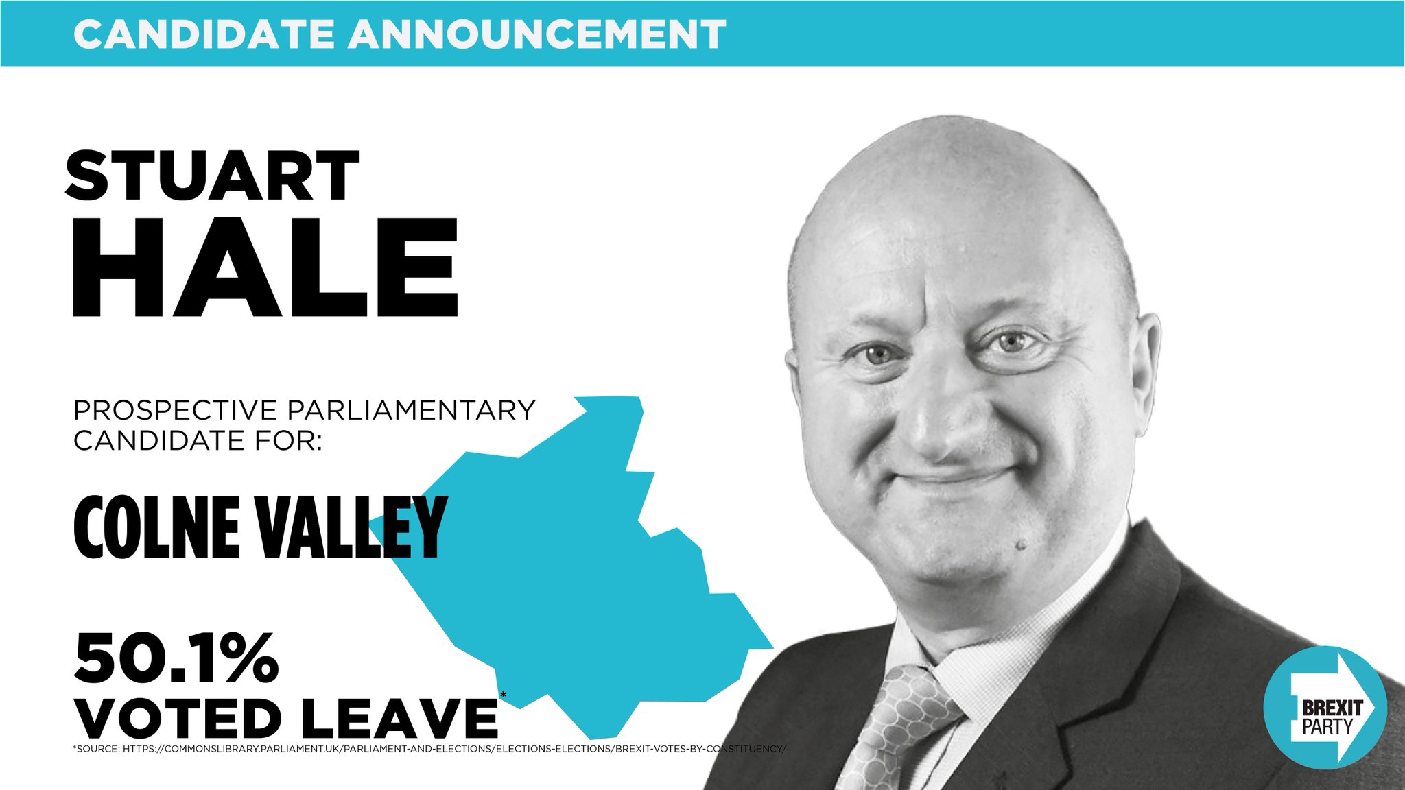 Reform UK on Twitter: "CANDIDATE ANNOUNCEMENT: Congratulations, Stuart Hale! Our Prospective ...