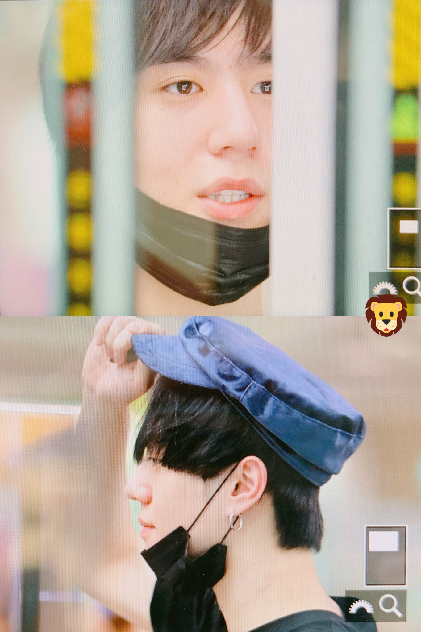 blacklight on Twitter: "190816 #유겸 주먹밥 쿵야 머리,, 쿵…