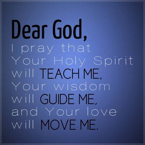 Guide Me Holy Spirit