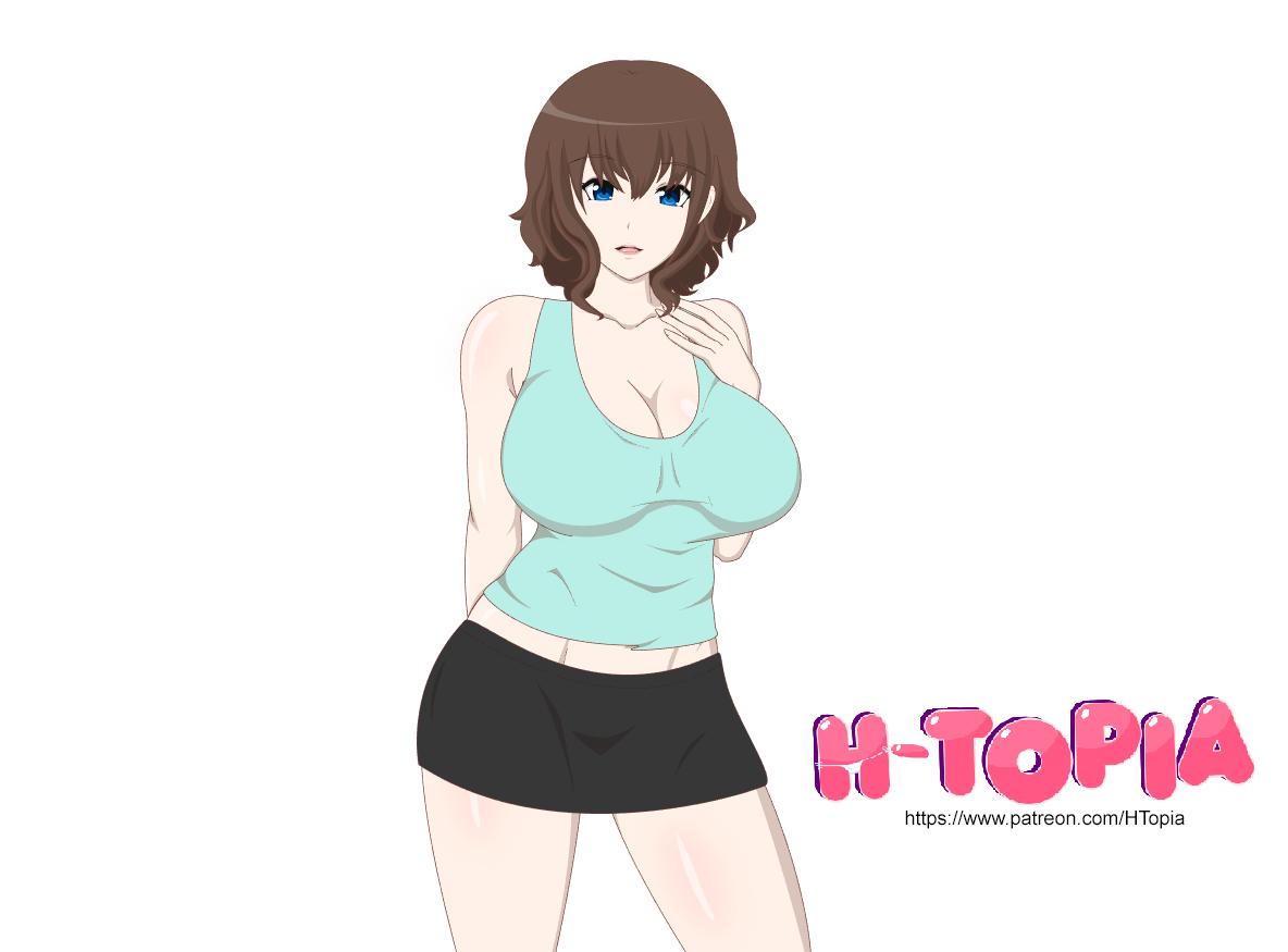 HTopia on Twitter: "Finally finished the milf character for my #datingsim game! 😍 Now I'm ...