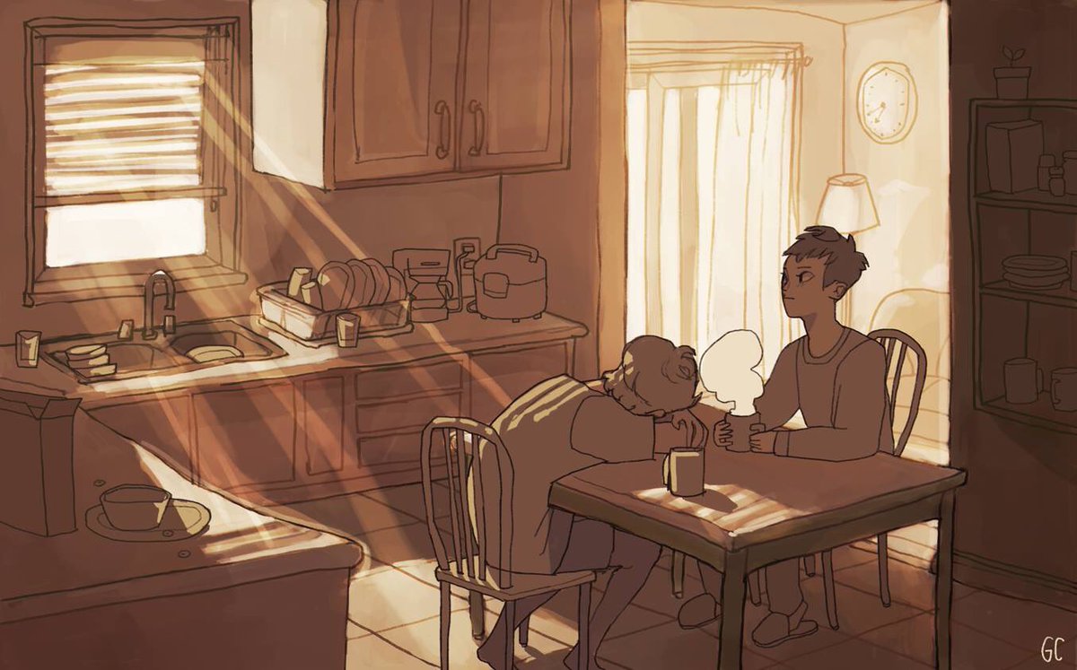 「but also: -drawing lots of fanart, i was」|geniceのイラスト