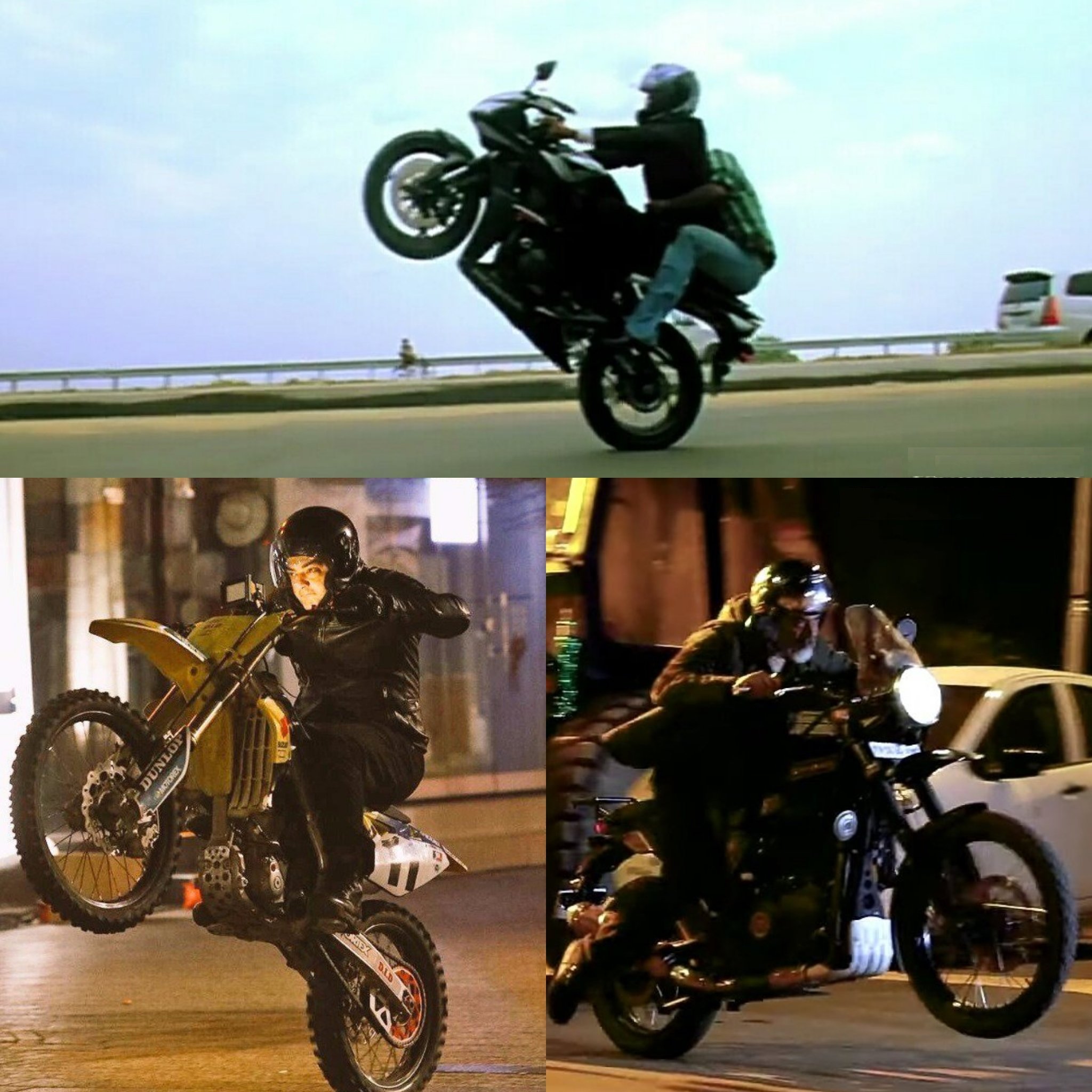Ajith Bike Stills In Mankatha