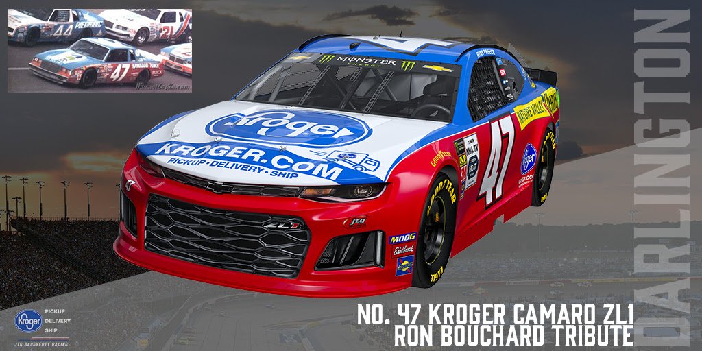 Ryan Preece's throwback, a tribute to modified legend Ron Bouchard : r ...