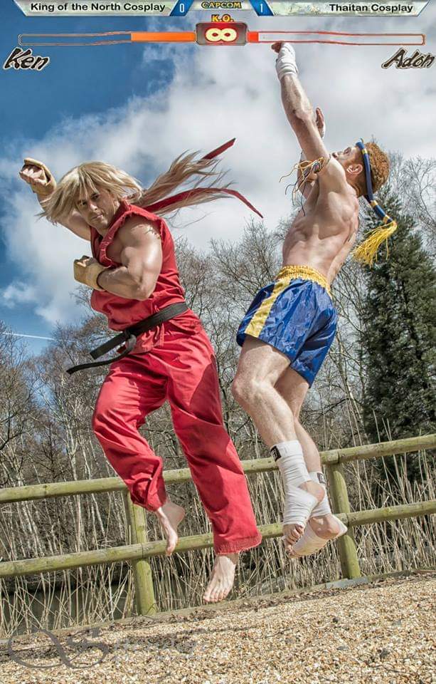 Ryu And Ken Cosplay
