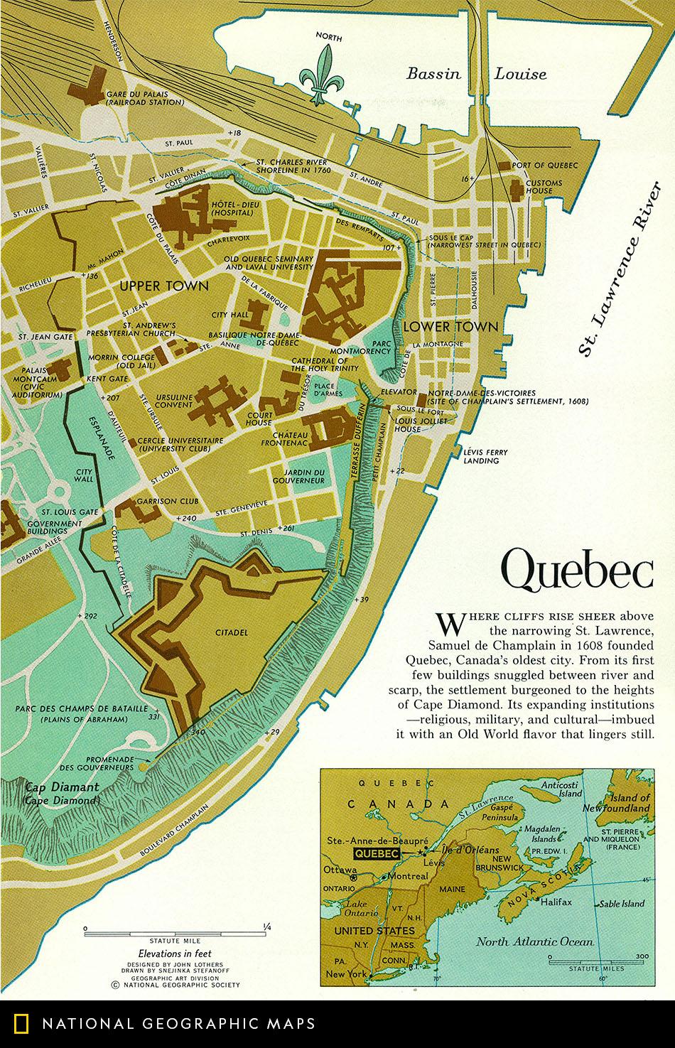 Samuel De Champlain Map