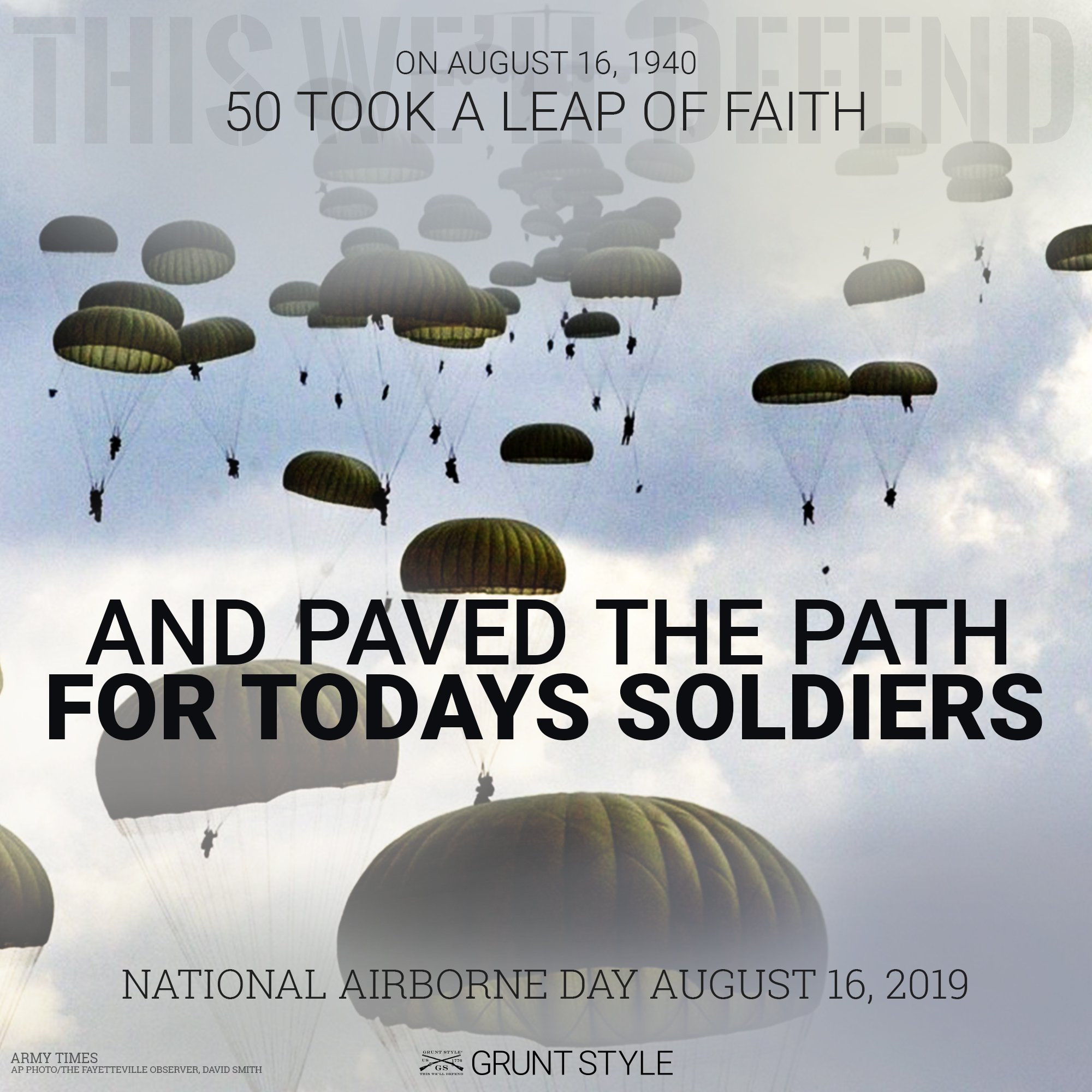 Paratrooper Quotes Go Team No Hope | Midway Still