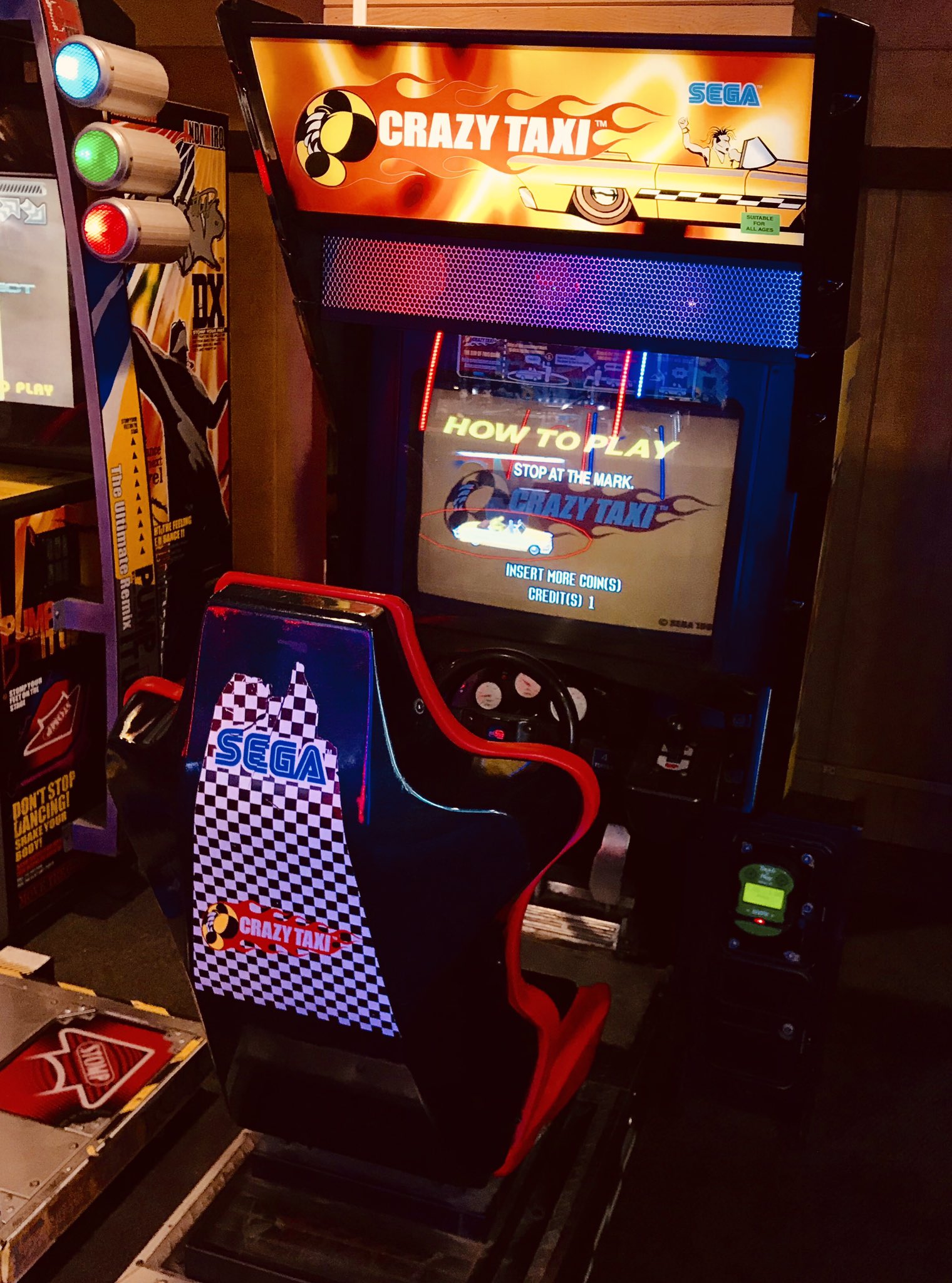 Play Crazy Taxi Arcade Game