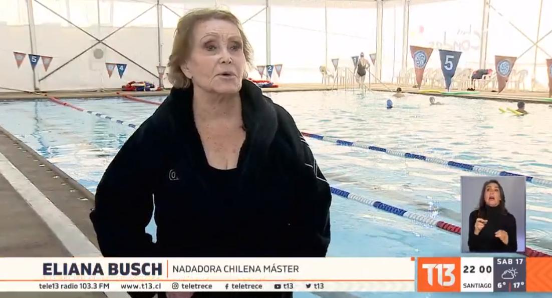 Eliana Busch: la campeona mundial que quiere nadar hasta los 100 años ...